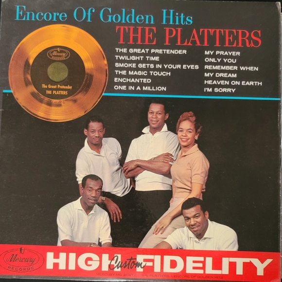 Mercury | Media | The Platters Encore Of Golden Hits 96 Mercury Records ...